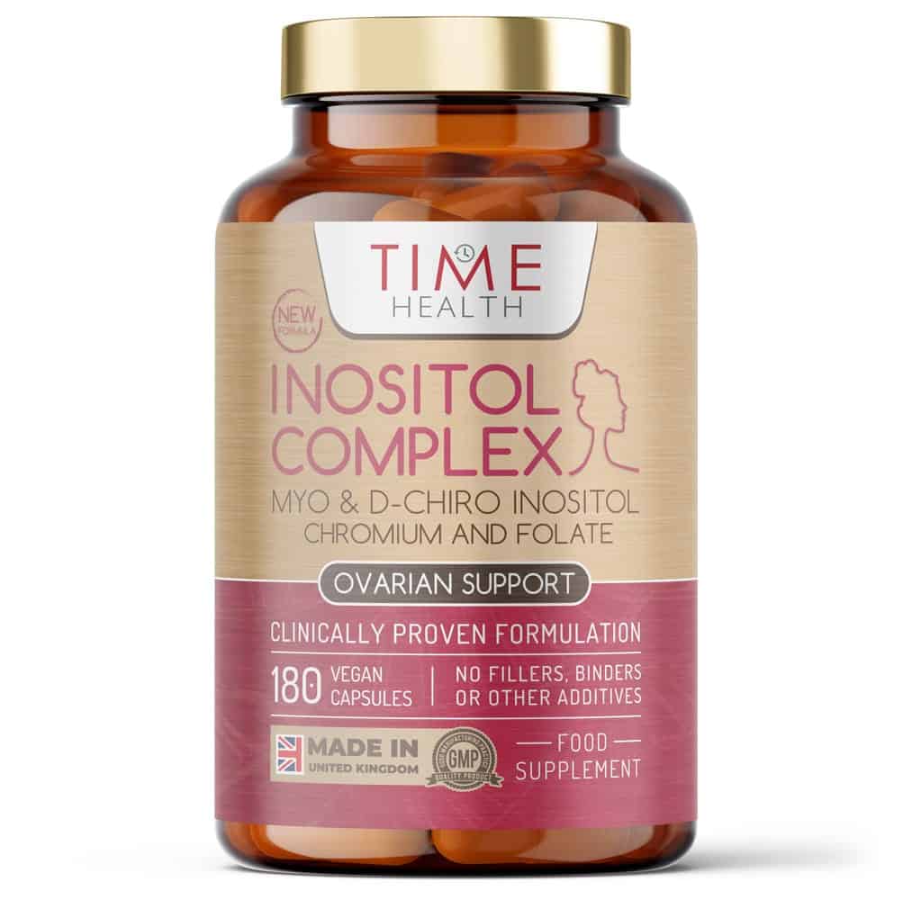 Inositol Complex Myo & D Chiro Inositol with Folate & Chromium (180 Ca