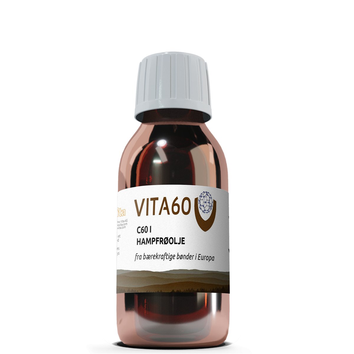 C60 en aceite de semilla de cáñamo - Uno Vita AS
